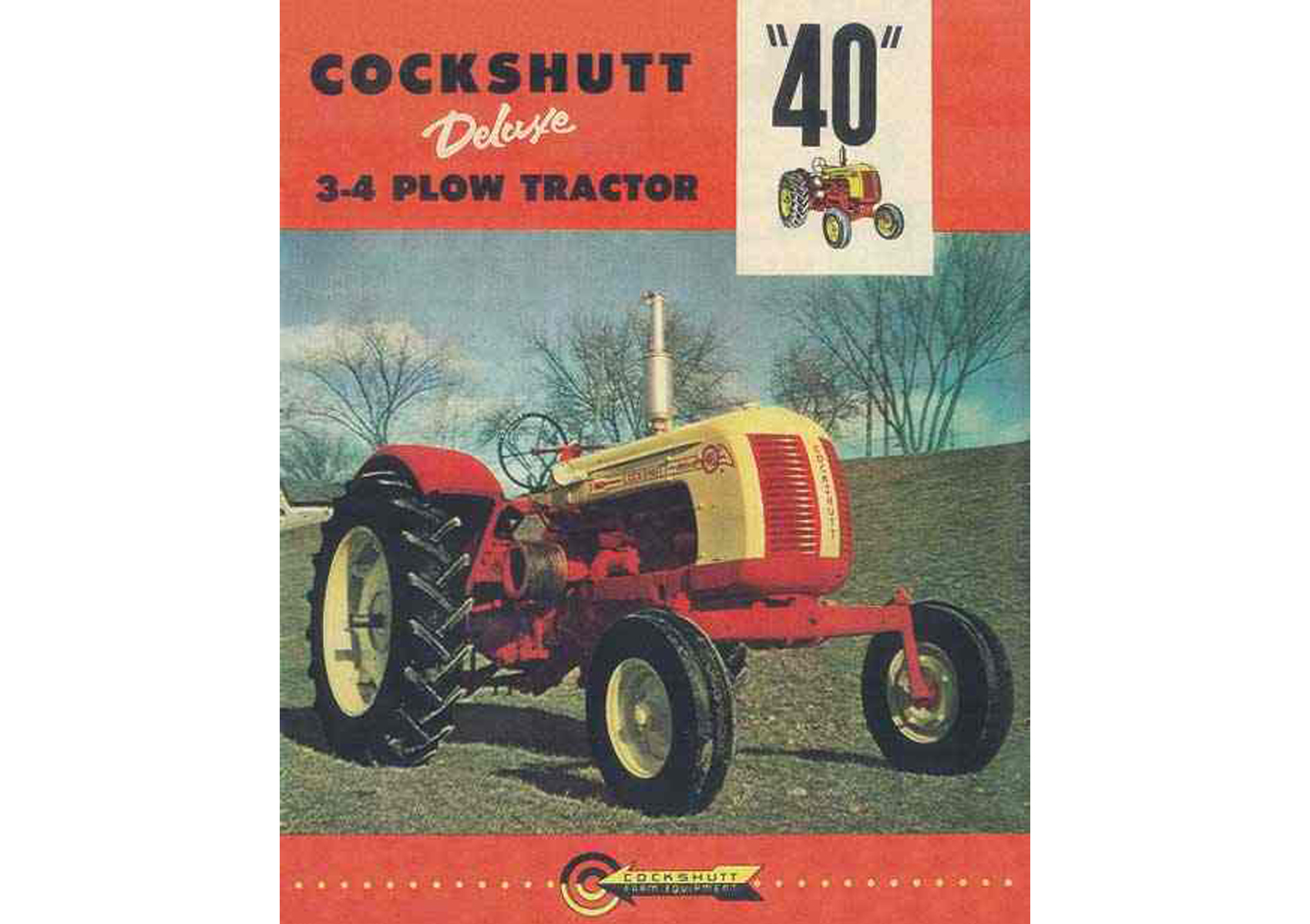 The Cockshutt 40 Deluxe Tractor - Farm Collector